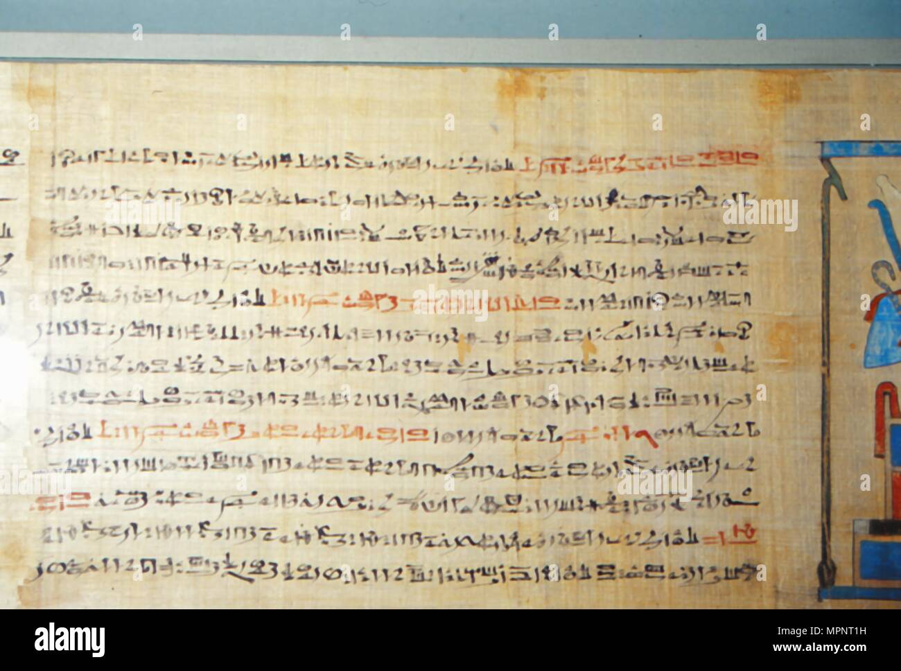 Hieratic Script, Book of the Dead of Padiamenet, 10th century BC ...
