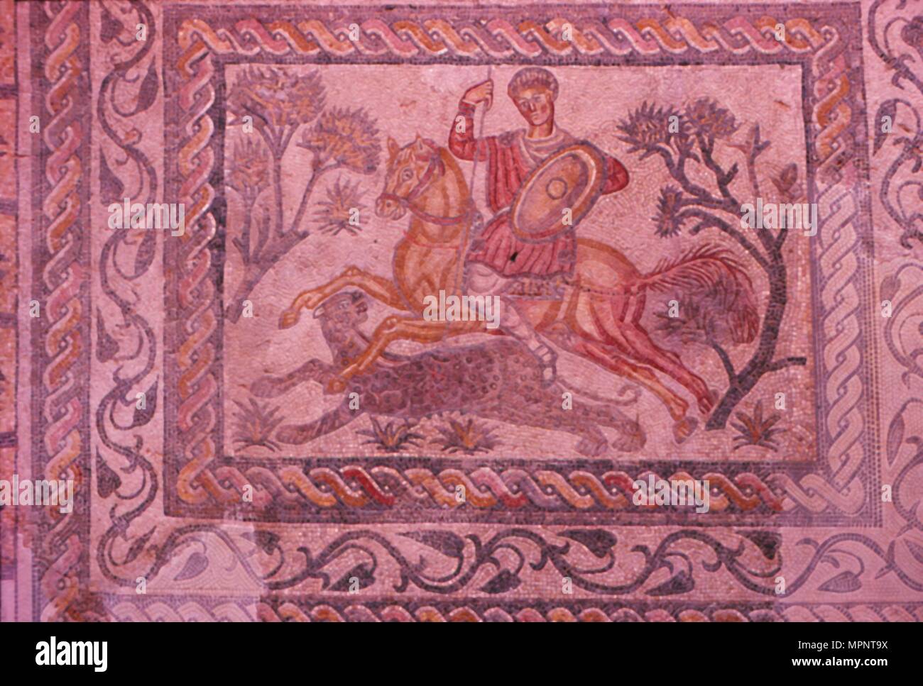 Rome mosaic leopard hi-res stock photography and images - Alamy