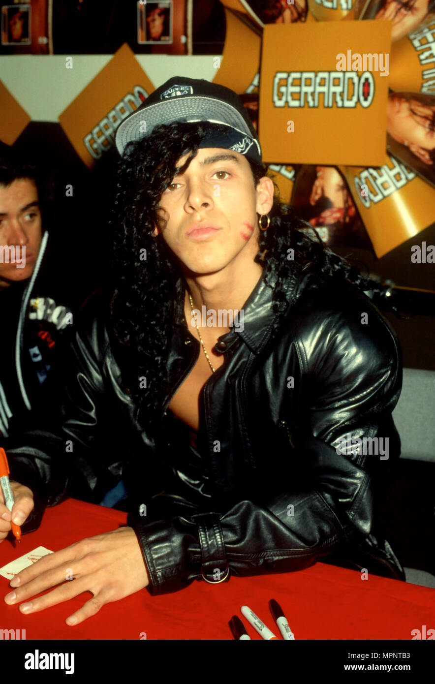 LOS ANGELES, CA - MARCH 1: Singer Gerardo attends signing/appearance on ...