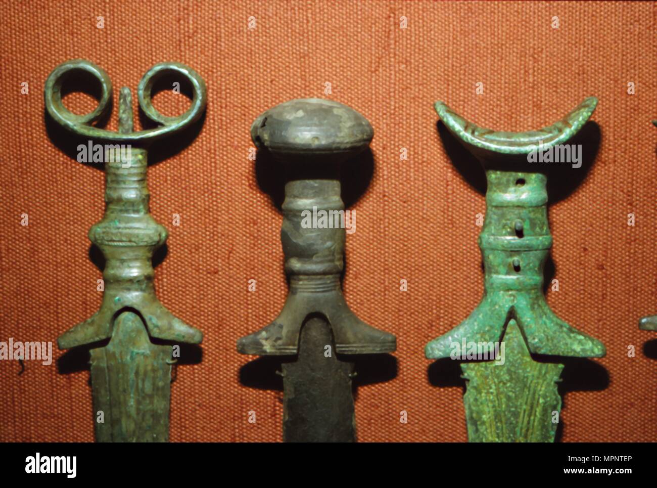 Hilts of Bronze Swords from South Bavaria, Germany, 12th-8th century BC ...