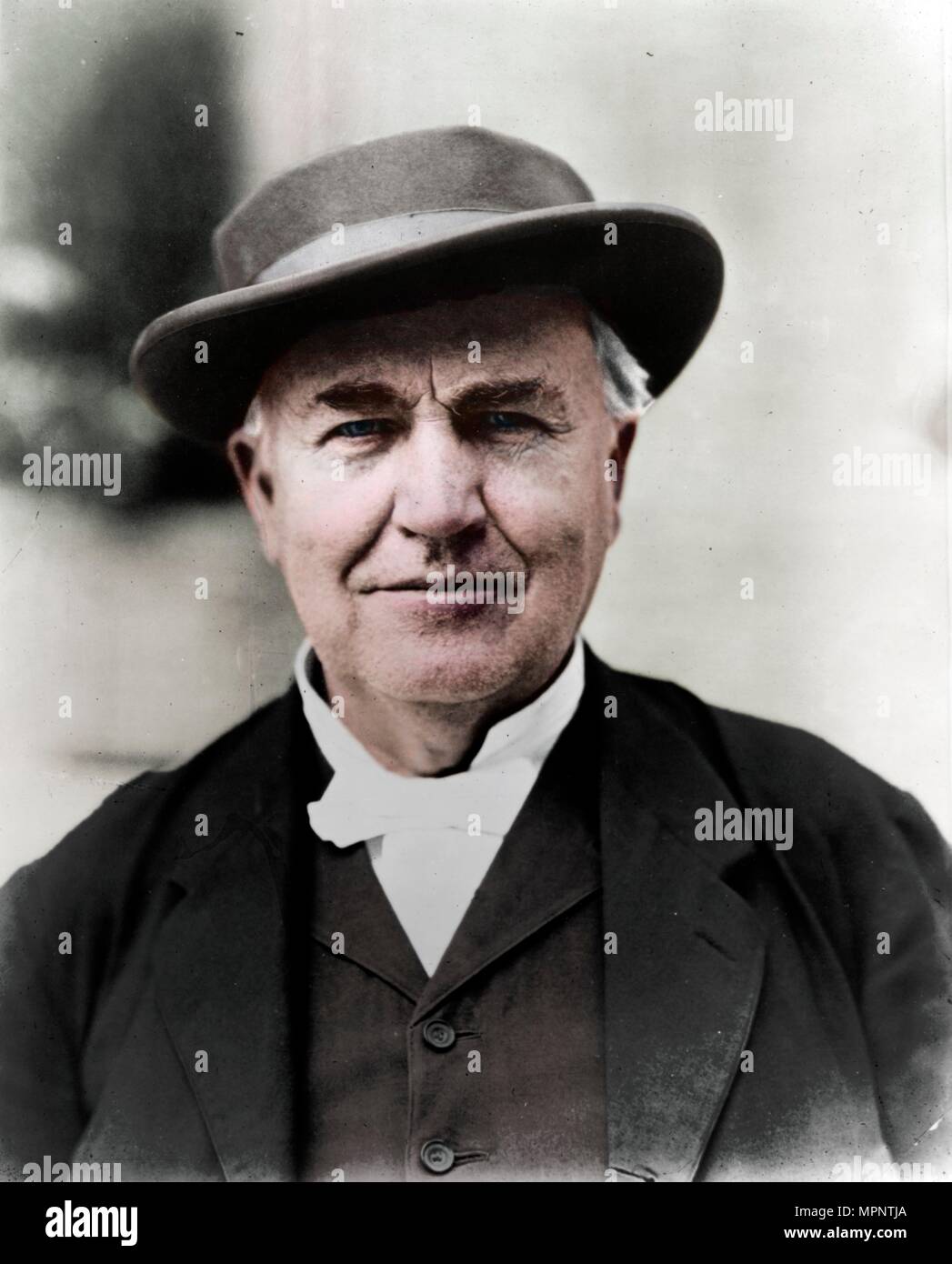 Thomas Edison, 1914. Artist: Unknown Stock Photo - Alamy