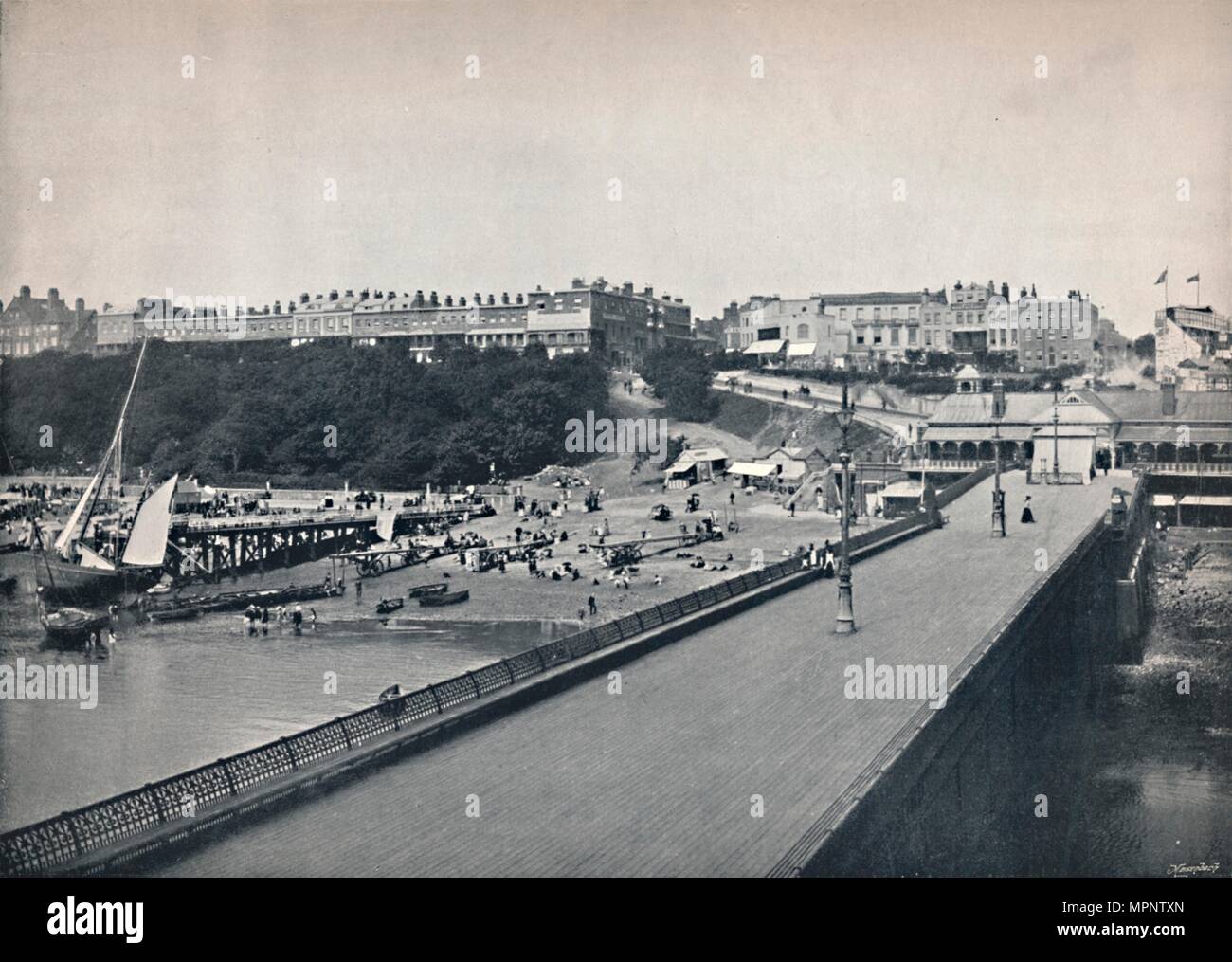 View from southend pier seafront hi-res stock photography and images ...