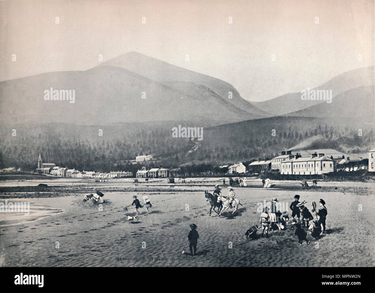 Slieve donard 19th century hi-res stock photography and images - Alamy