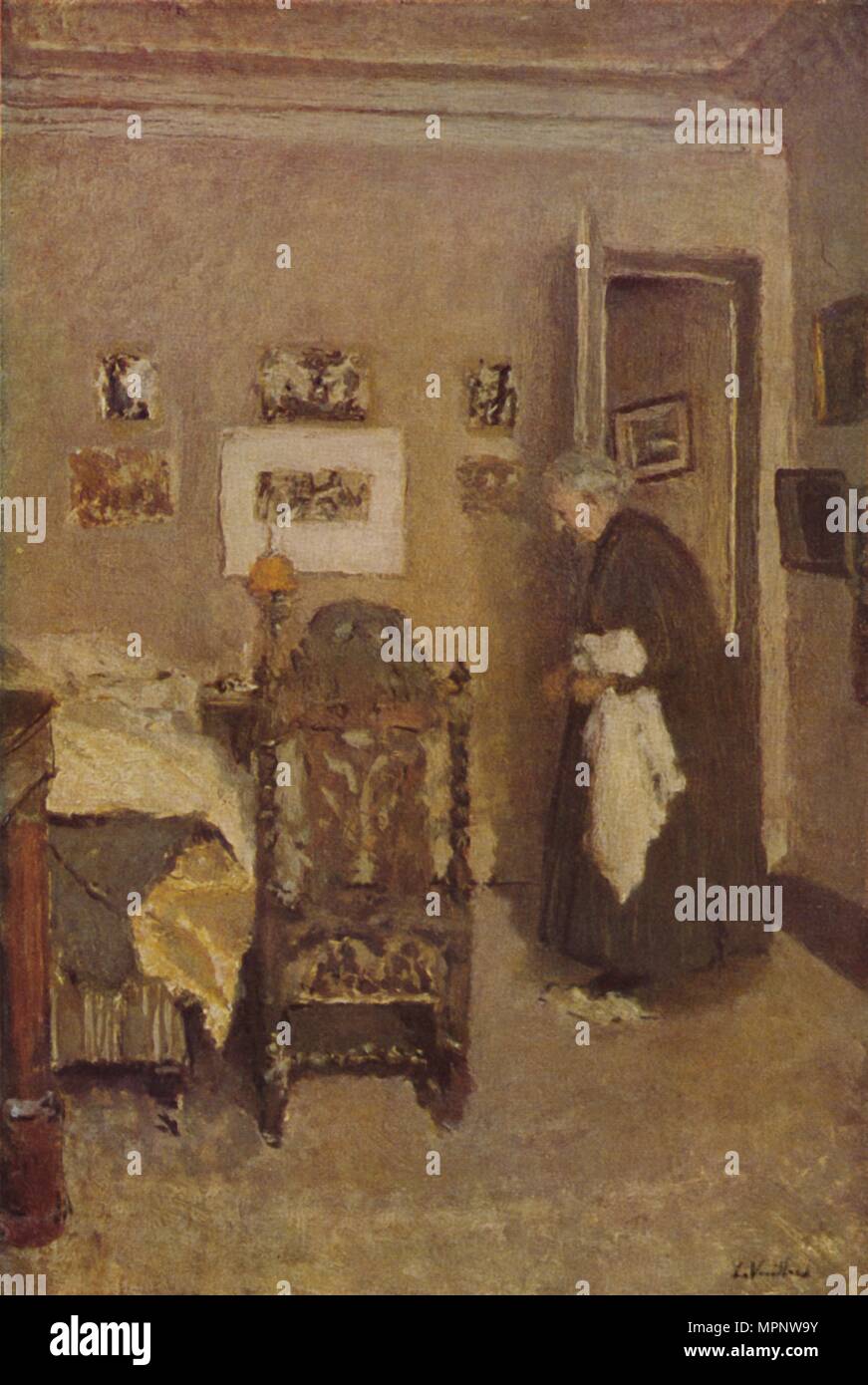 'The Housekeeper (About 1925)', c1925, (1946). Artist: Edouard Vuillard ...