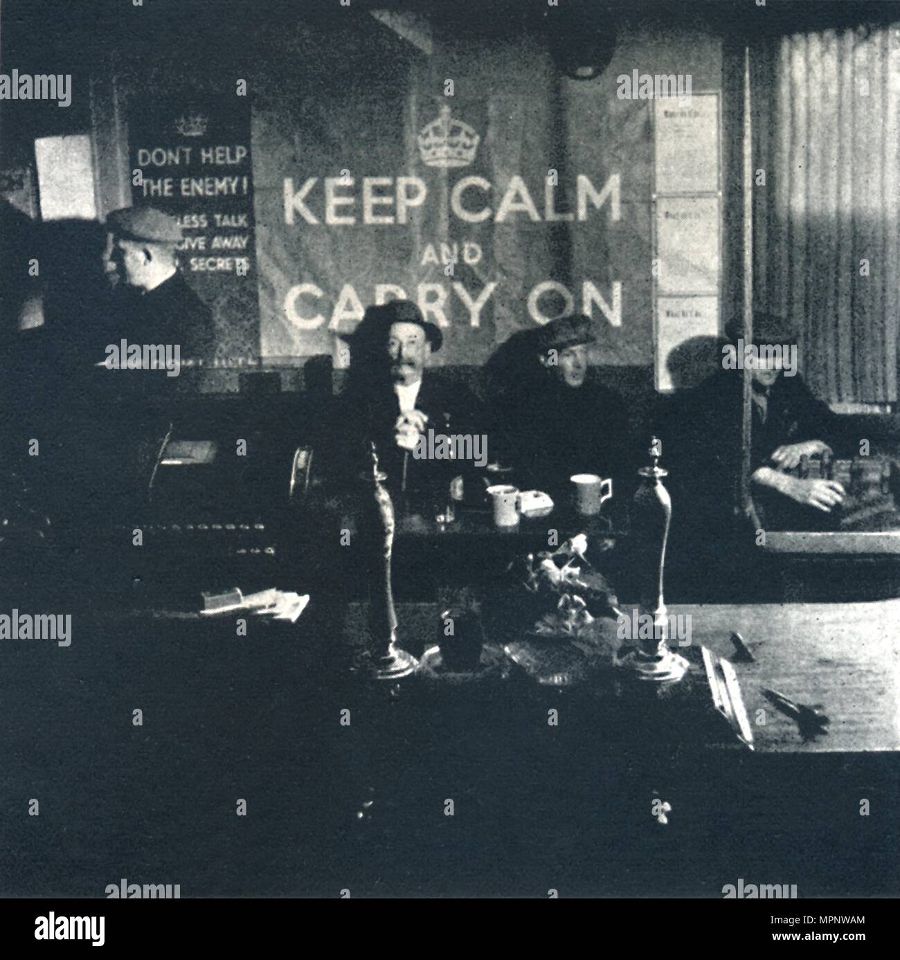 Keep calm and carry on world war ii hi-res stock photography and images ...
