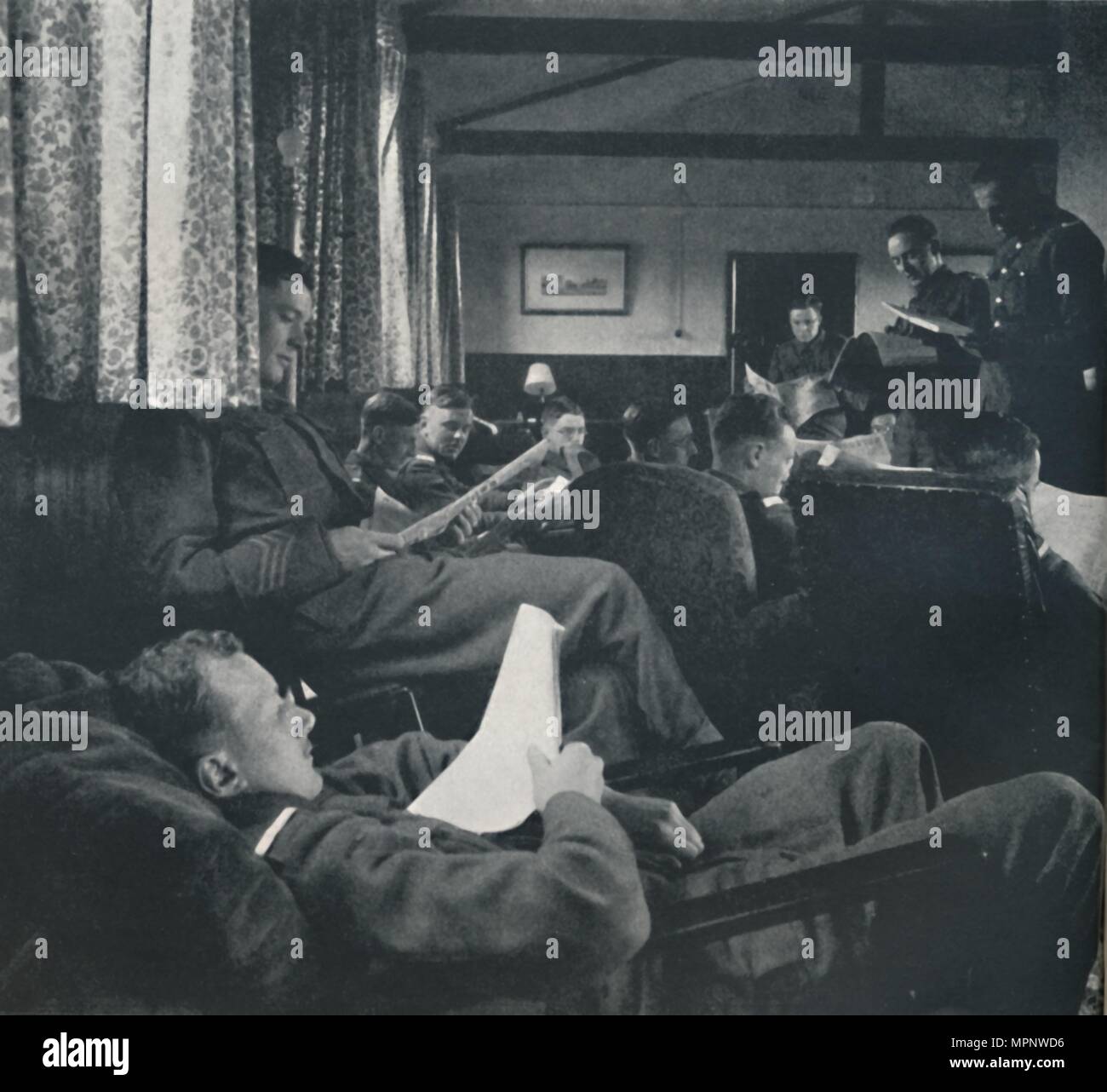 'Serious recreation', 1941. Artist: Cecil Beaton Stock Photo - Alamy