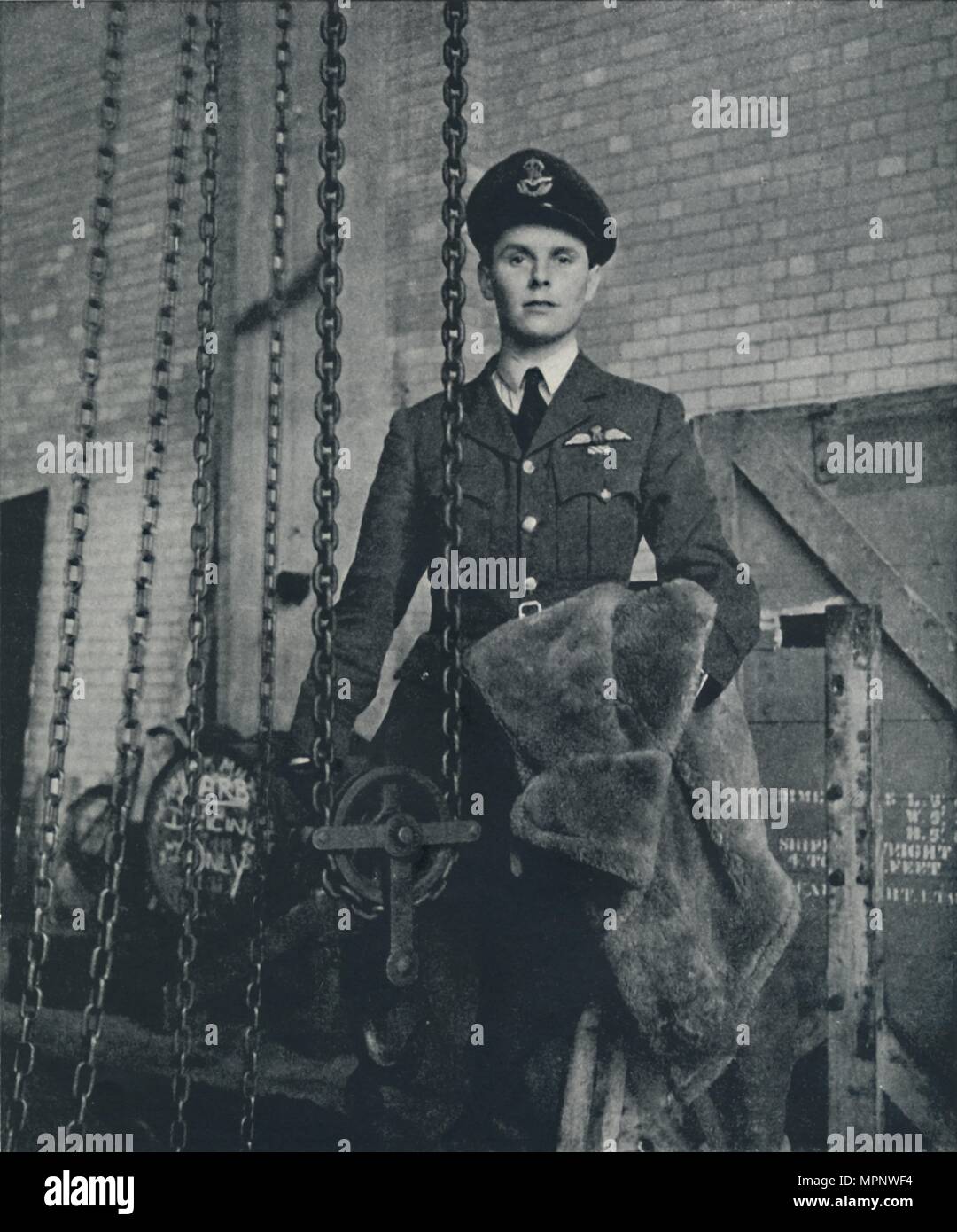 Raf bomber pilot world war 2 hi-res stock photography and images - Alamy