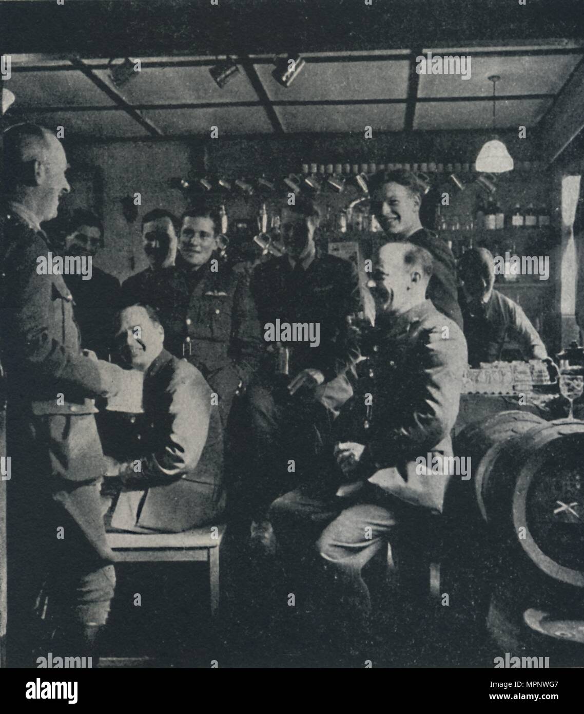 1940s pub interior hi-res stock photography and images - Alamy