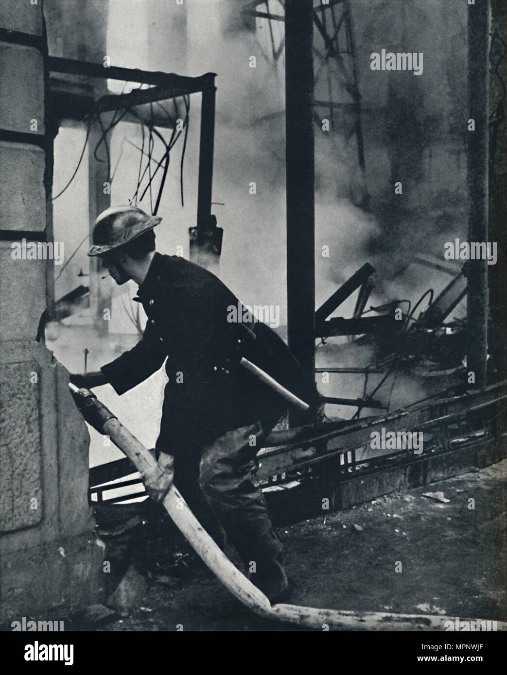 1940s fireman hi-res stock photography and images - Alamy