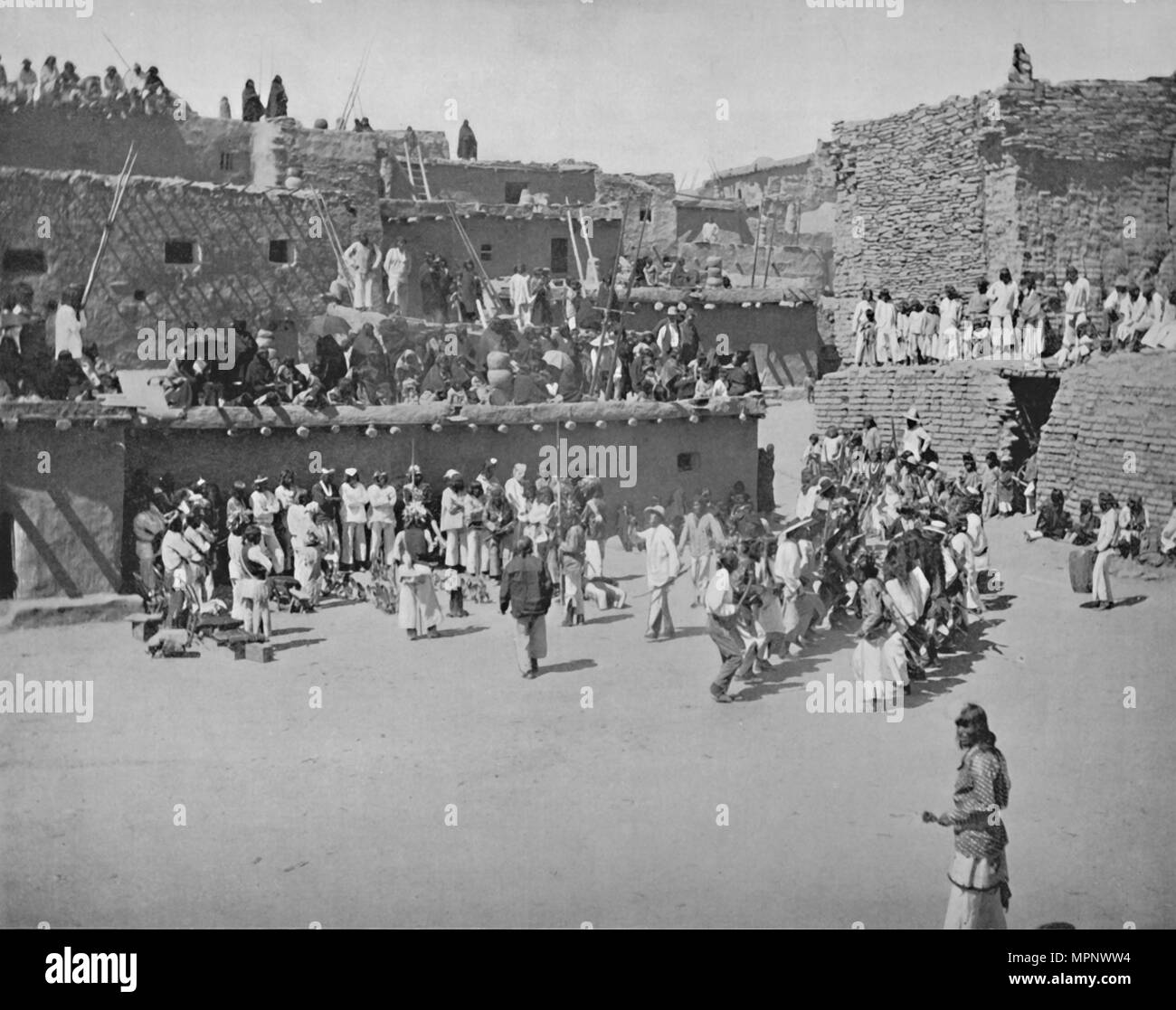 'The Zuni Indians', 19th century. Artist: Unknown Stock Photo - Alamy