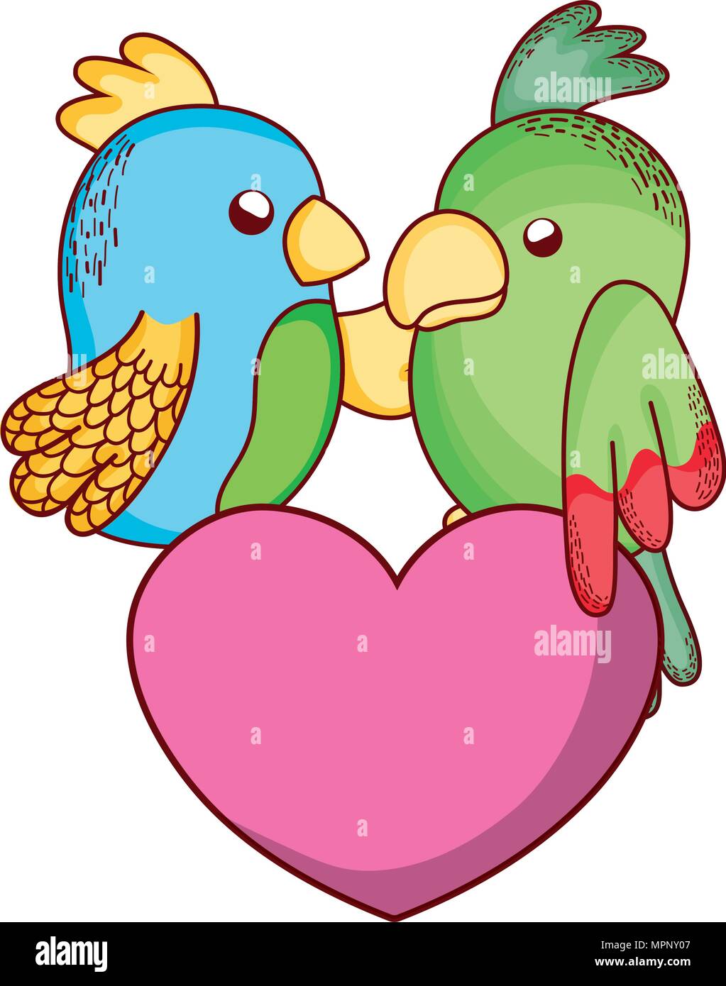 Parrot nose Stock Vector Images - Alamy