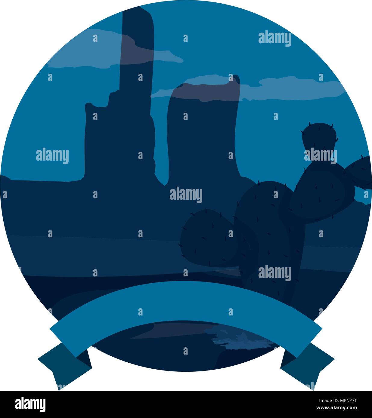 Ribbon cactus Stock Vector Images - Alamy