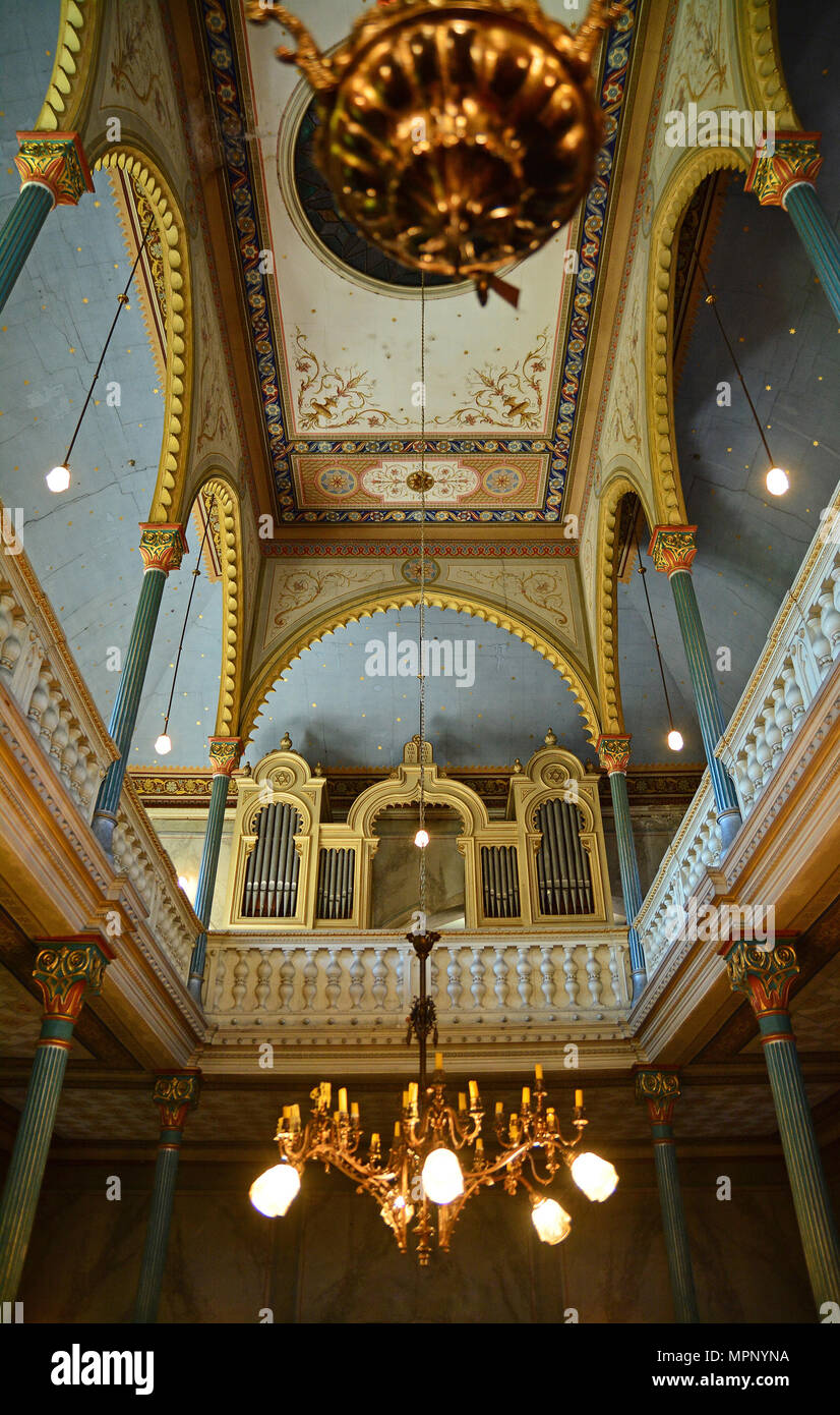 interior of a synagogue in romania Stock Photo - Alamy