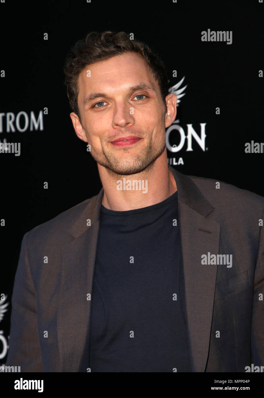 Hollywood, Ca. 23rd May, 2018. Ed Skrein, at the LA Premiere of In ...