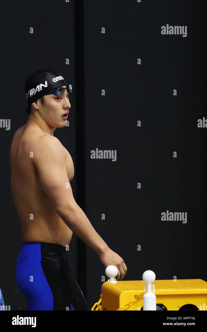 Tokyo, Japan. 24th May, 2018. Daiya Seto Swimming : Japan Open 2018ÄMen ...