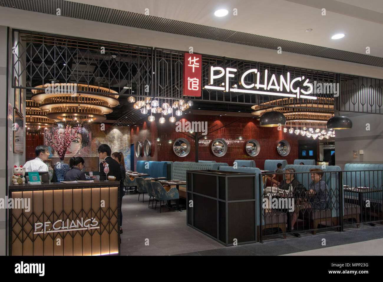 May 24, 2018 - Shanghai, Shanghai, China - Shanghai, CHINA-24th May 2018: P. F. Chang's China ...