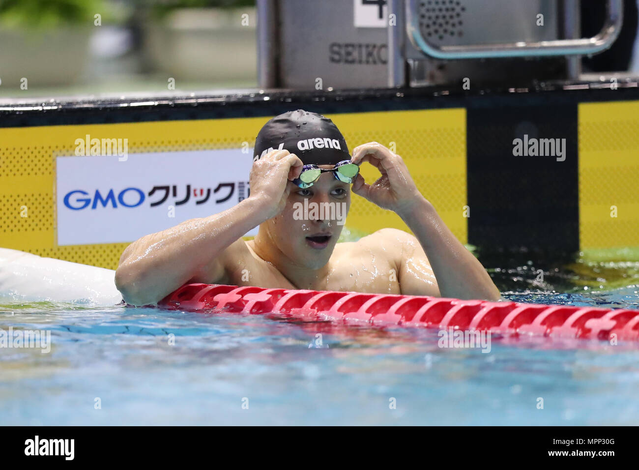 Tokyo, Japan. 24th May, 2018. Daiya Seto Swimming : Japan Open 2018ÄMen ...