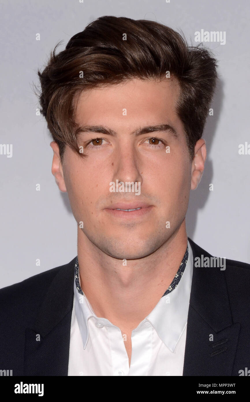 Los Angeles, Ca, USA. 23rd May, 2018. Andrew Duplessie at the premiere ...