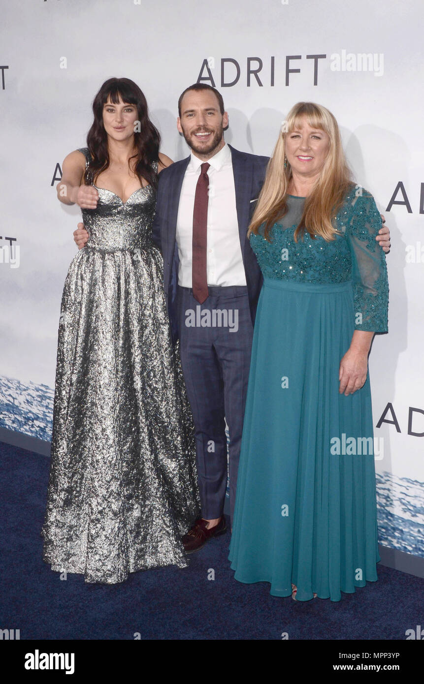 Los Angeles, Ca, USA. 23rd May, 2018. Shailene Woodley, Sam Claflin ...