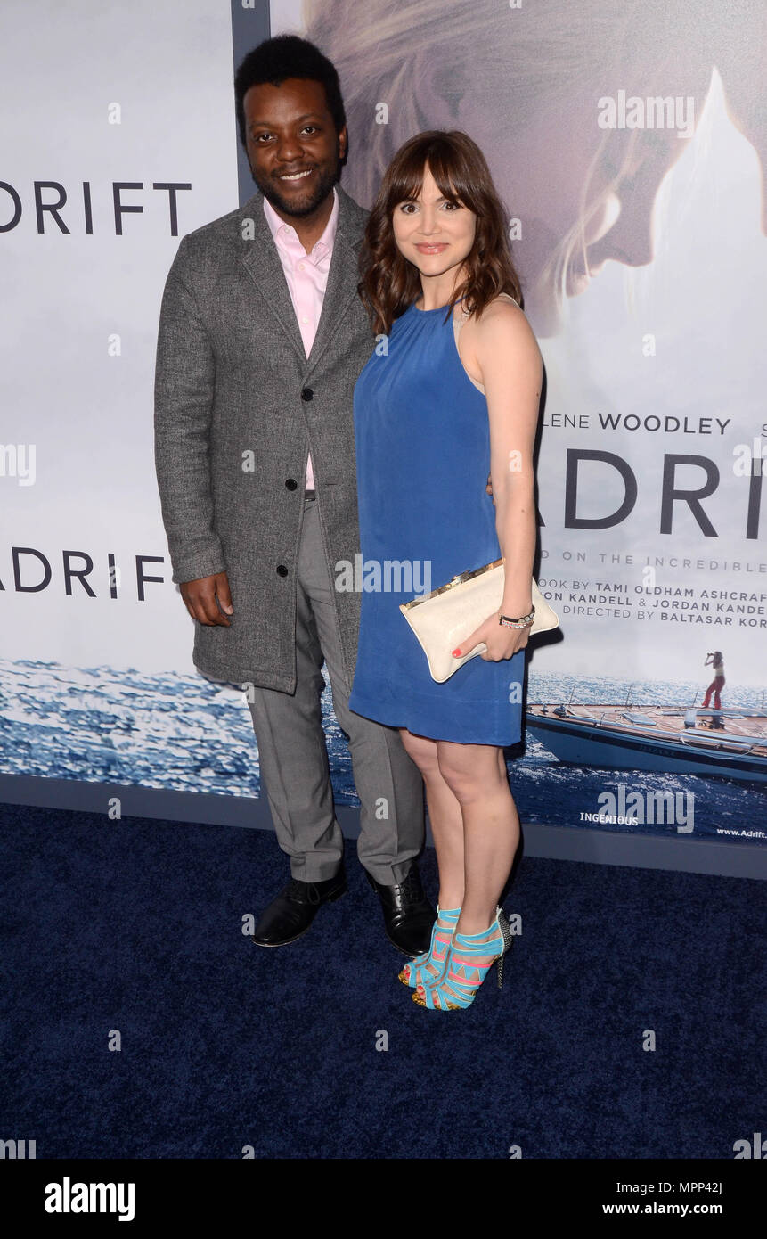 Los Angeles, Ca, USA. 23rd May, 2018. Demetrius Wren, Christina Wren at ...