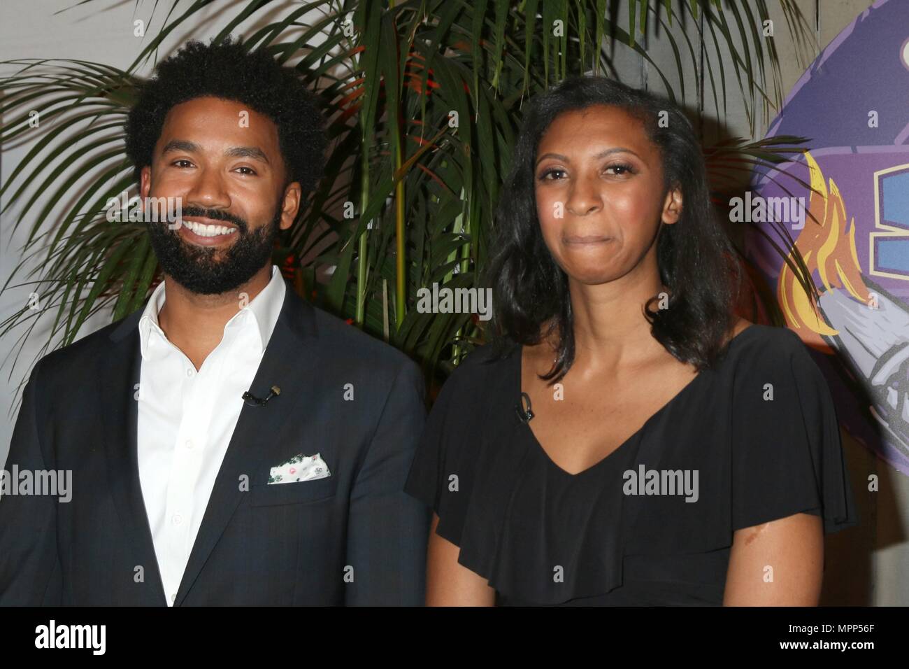 Los Angeles, CA, USA. 23rd May, 2018. Wendell Holland, Laurel Johnson ...