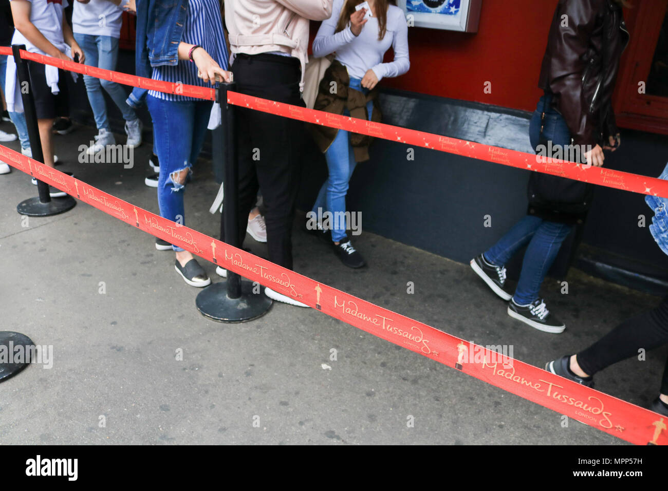 London UK. 24th May 2018. Madame Tussauds the famous waxwork museum ...