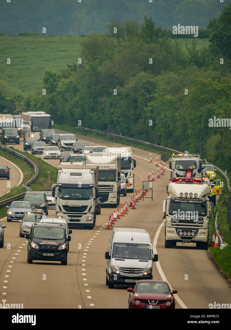 Motorway Traffic Officer Highways Agency Stock Photos & Motorway ...