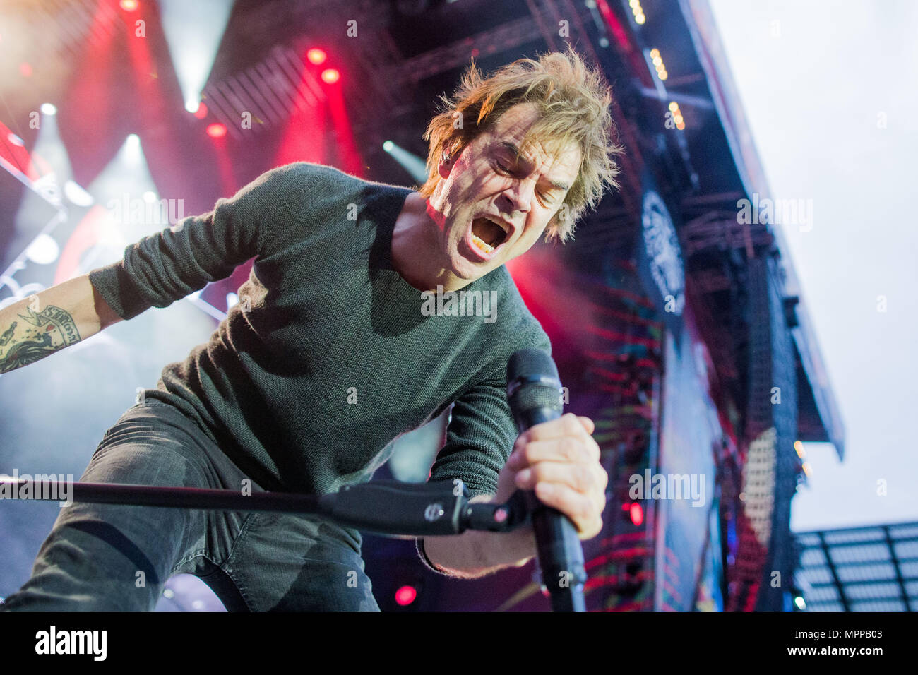 24 May 2018, Germany, Essen: Campino, singer with the band "Die Toten ...