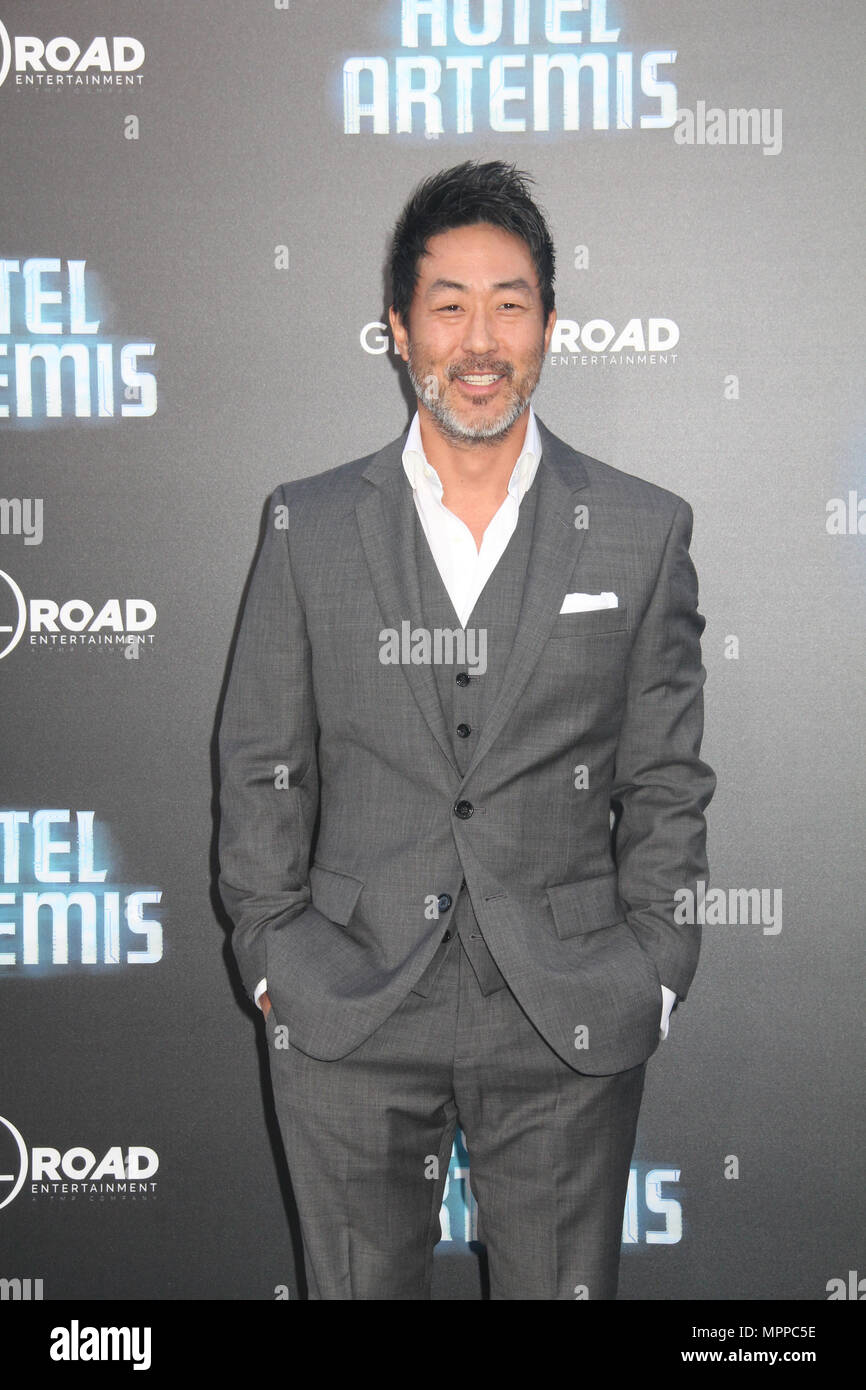 Kenneth Choi 05/19/2018 The Los Angeles premiere of "Hotel Artemis ...