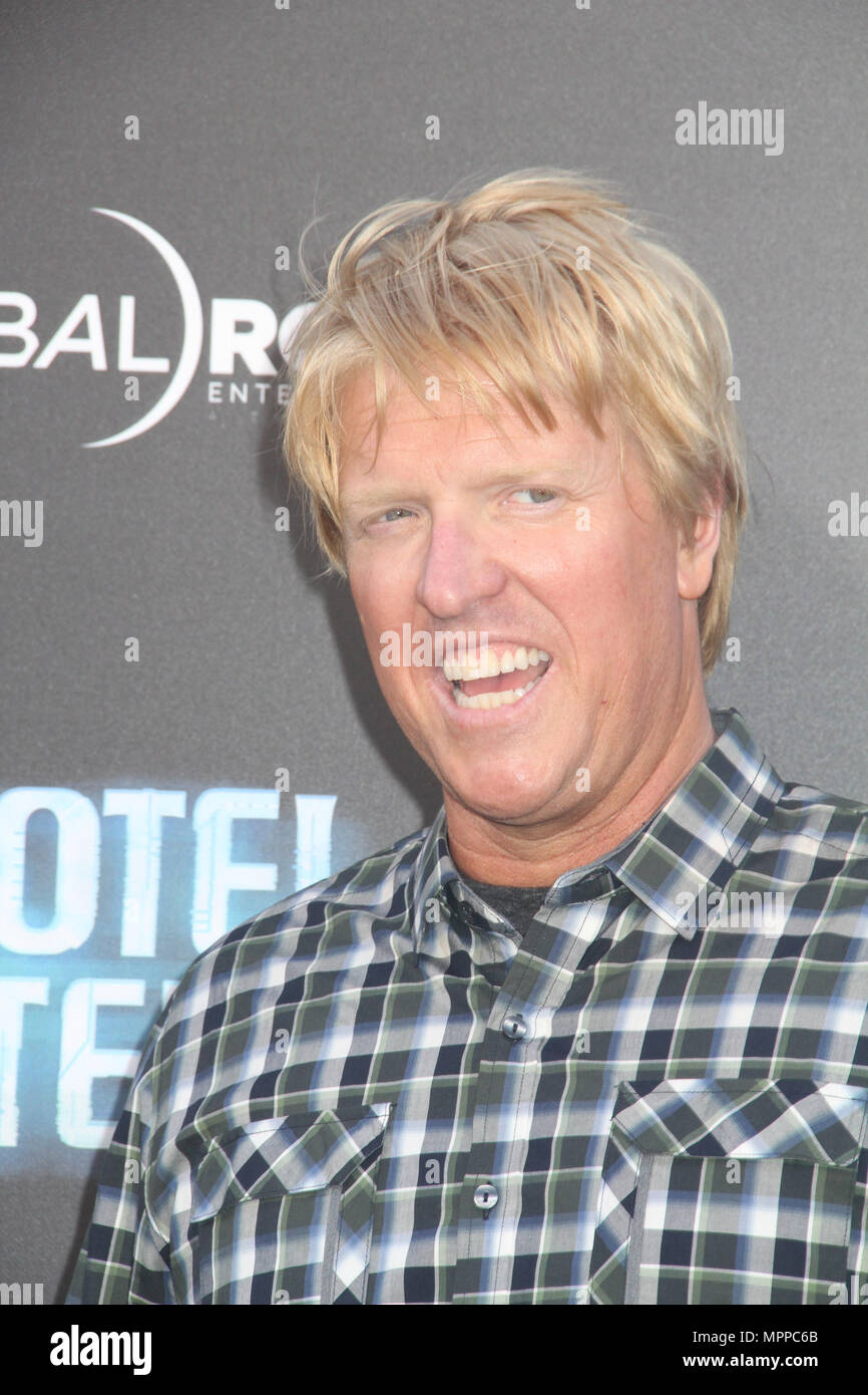 Jake Busey 05/19/2018 The Los Angeles premiere of "Hotel Artemis" held ...