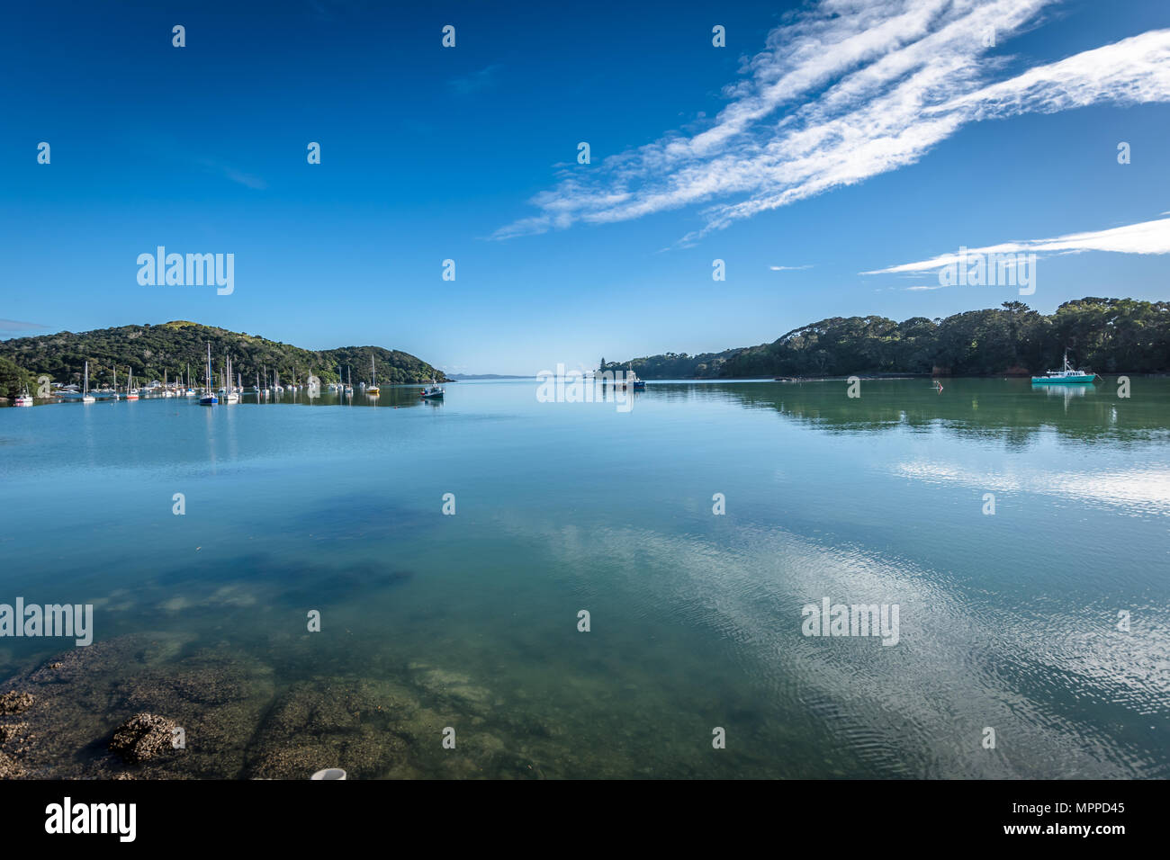 Mangonui harbor hi-res stock photography and images - Alamy
