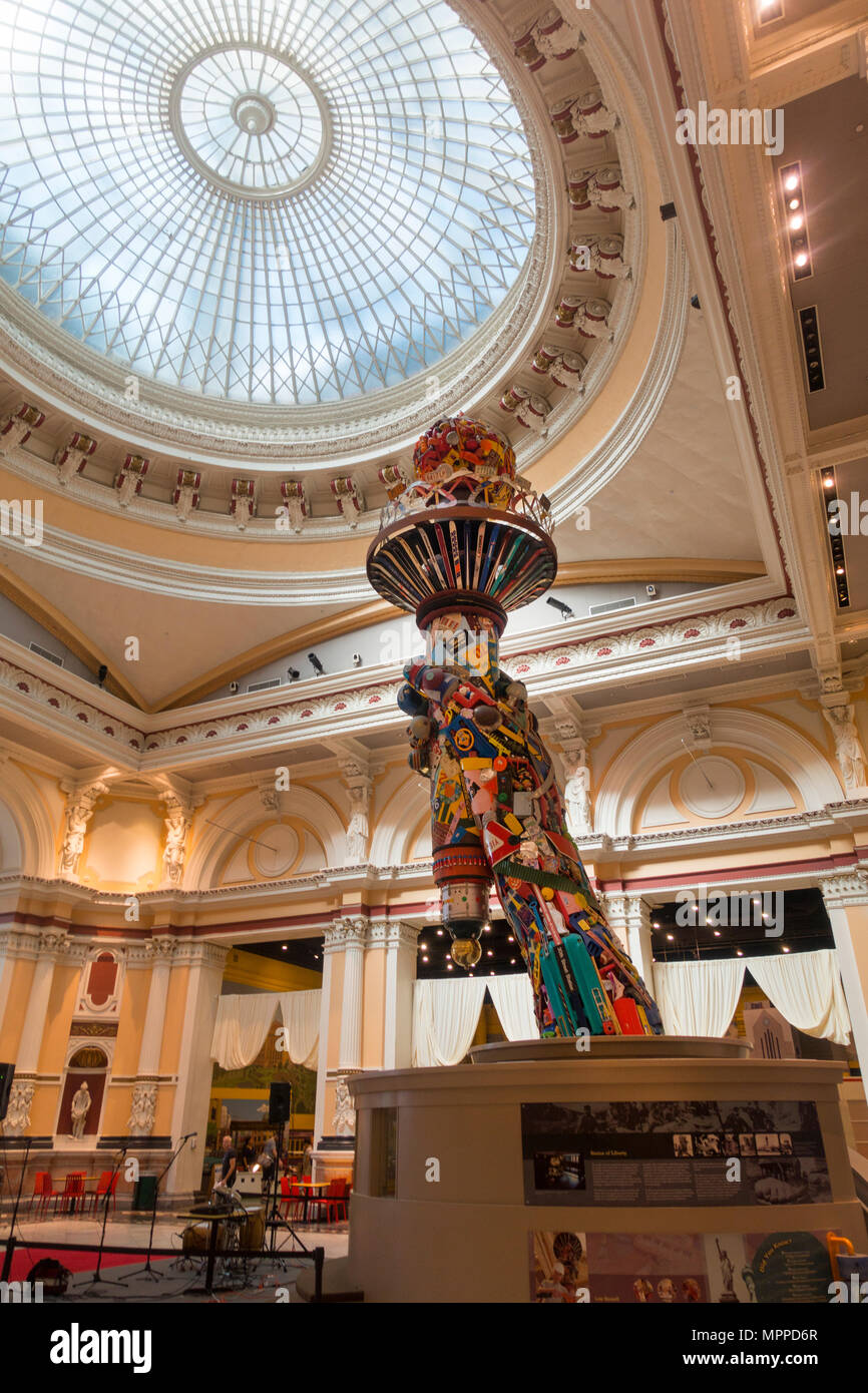 Please touch museum in Philadelphia PA Stock Photo - Alamy