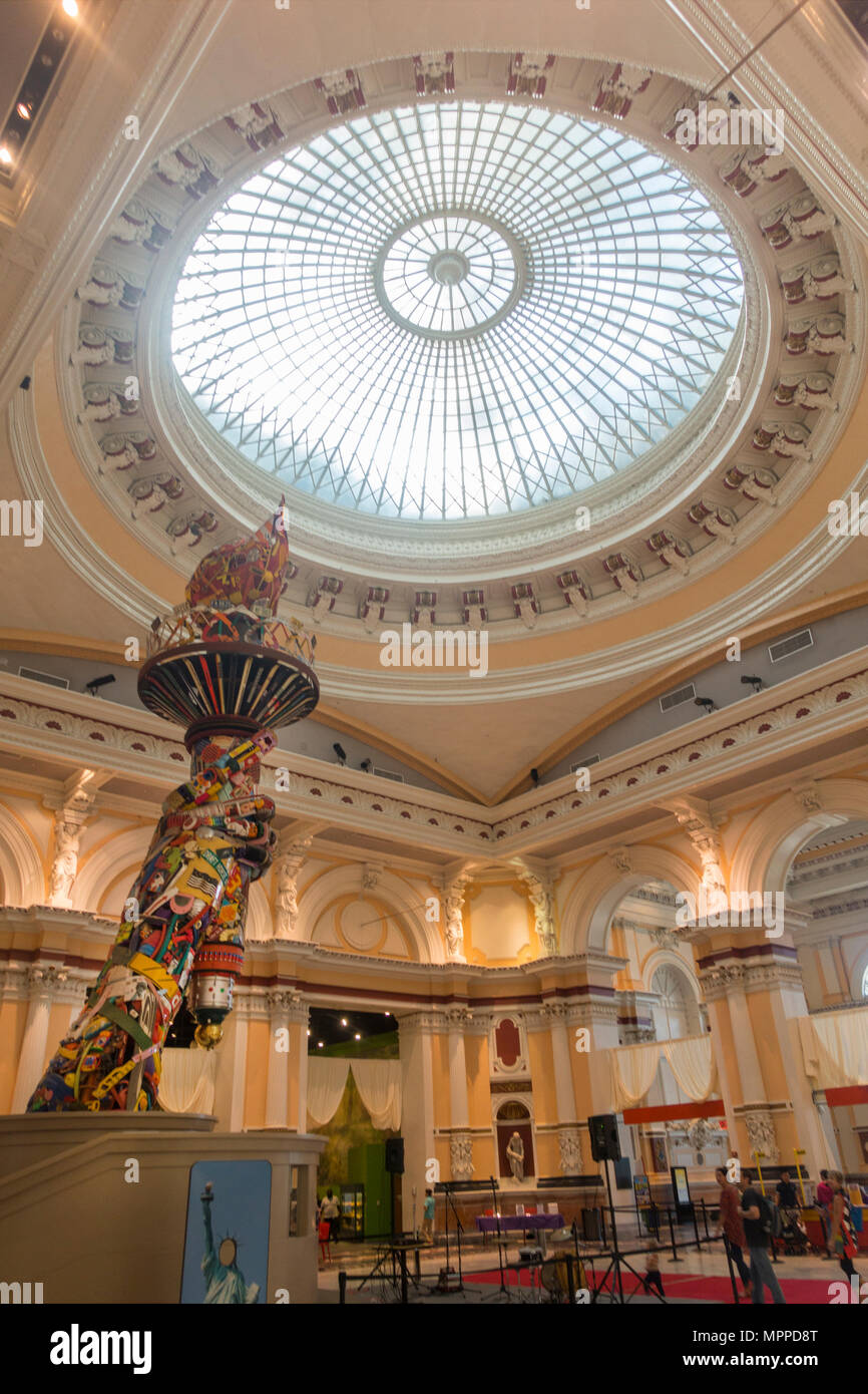 Please touch museum in Philadelphia PA Stock Photo - Alamy
