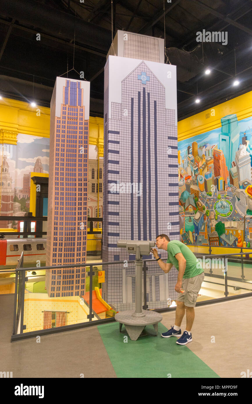 Please touch museum in Philadelphia PA Stock Photo - Alamy