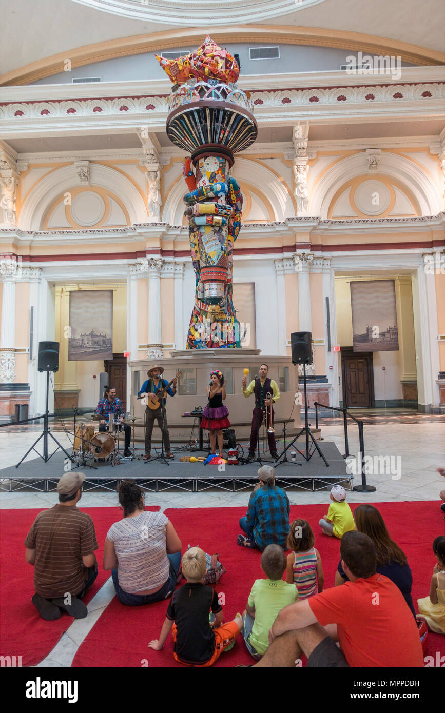 Please touch museum in Philadelphia PA Stock Photo - Alamy