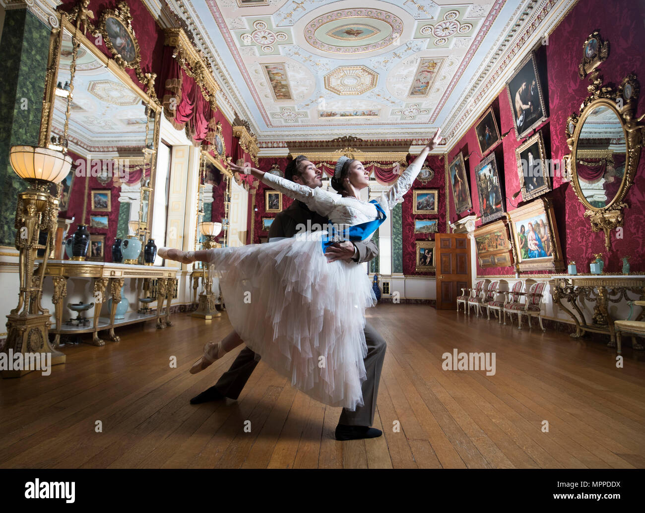 Lead dancers with the Northern Ballet Abigail Prudames and Joseph ...