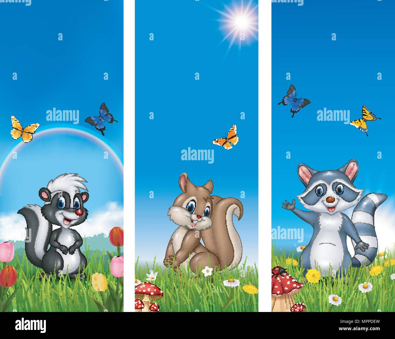 Lawn grass mushroom Stock Vector Images - Alamy