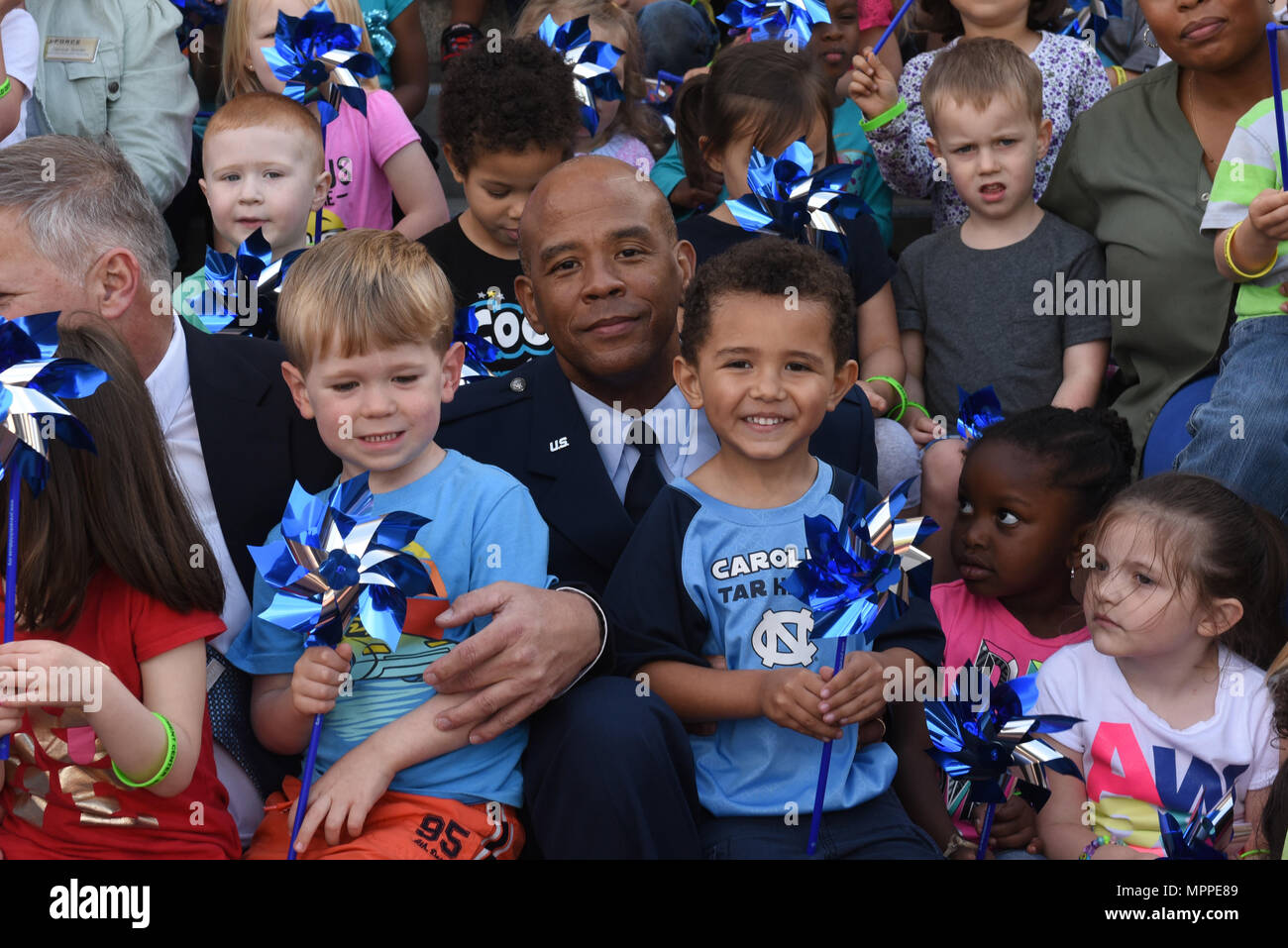 Col. Erik Jenkins, 916th Air Refueling Wing commander, represents ...