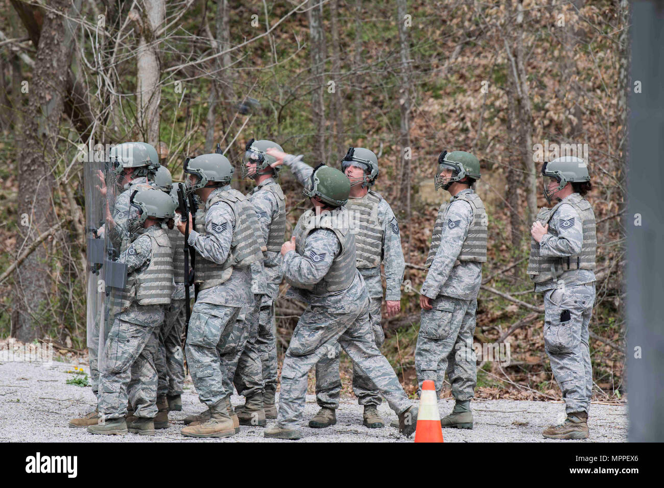 A 130th Security Forces Squadron Defender from McLaughlin Air National ...