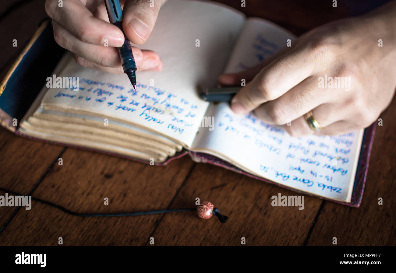 Journaling page hi-res stock photography and images - Alamy