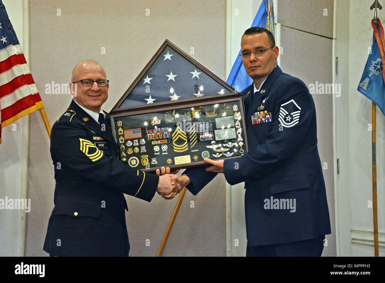 FORT MEADE, Maryland - Master Sgt. Anthony R. Good, senior enlisted ...