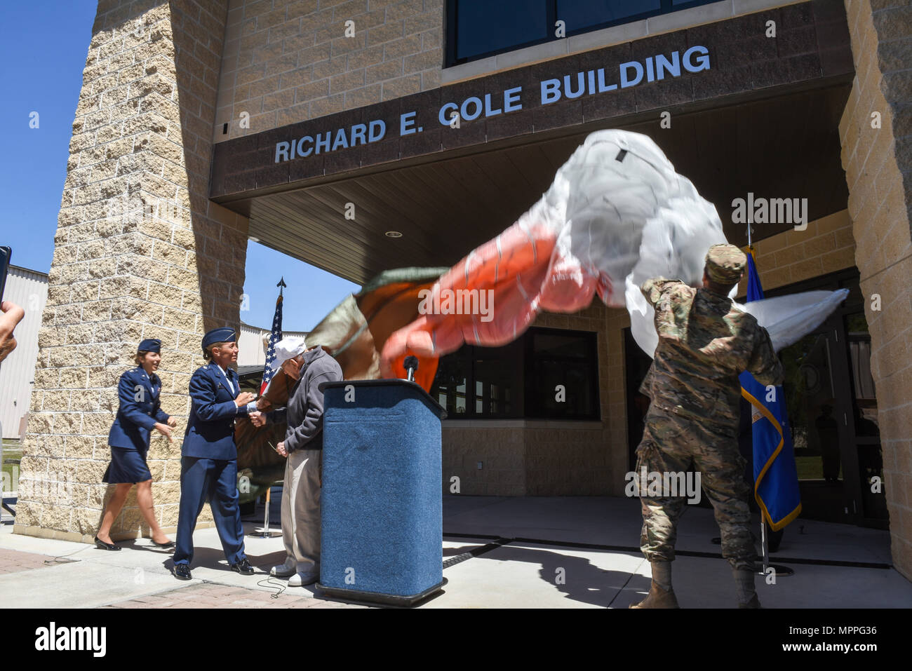 Lt. Col. Allison Black, the commander of the 319th Special Operations ...