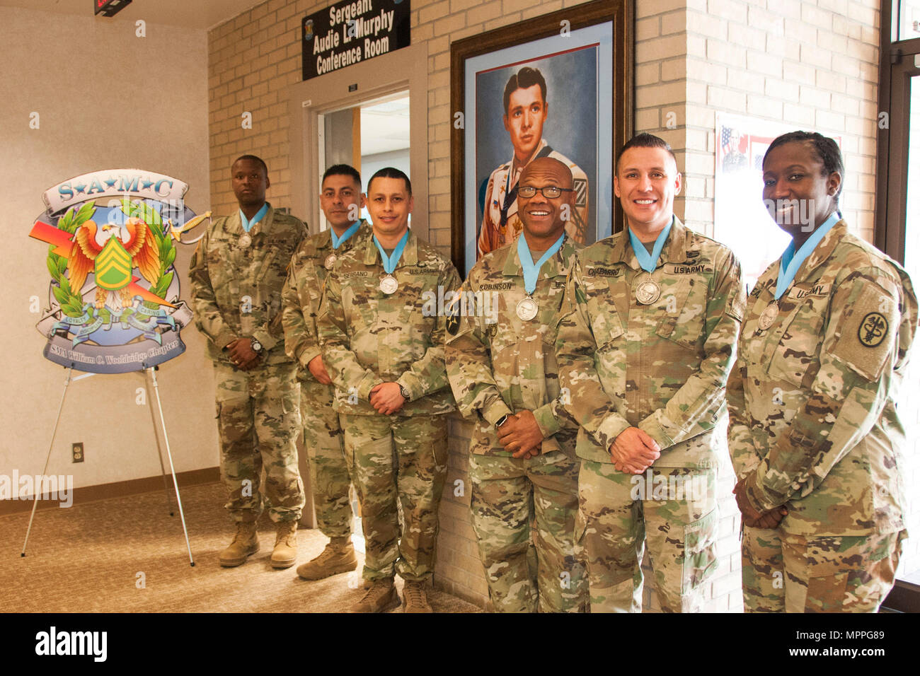 Members of the Sergeant Audie L. Murphy Club (SAMC), Sgt. Maj. of the ...