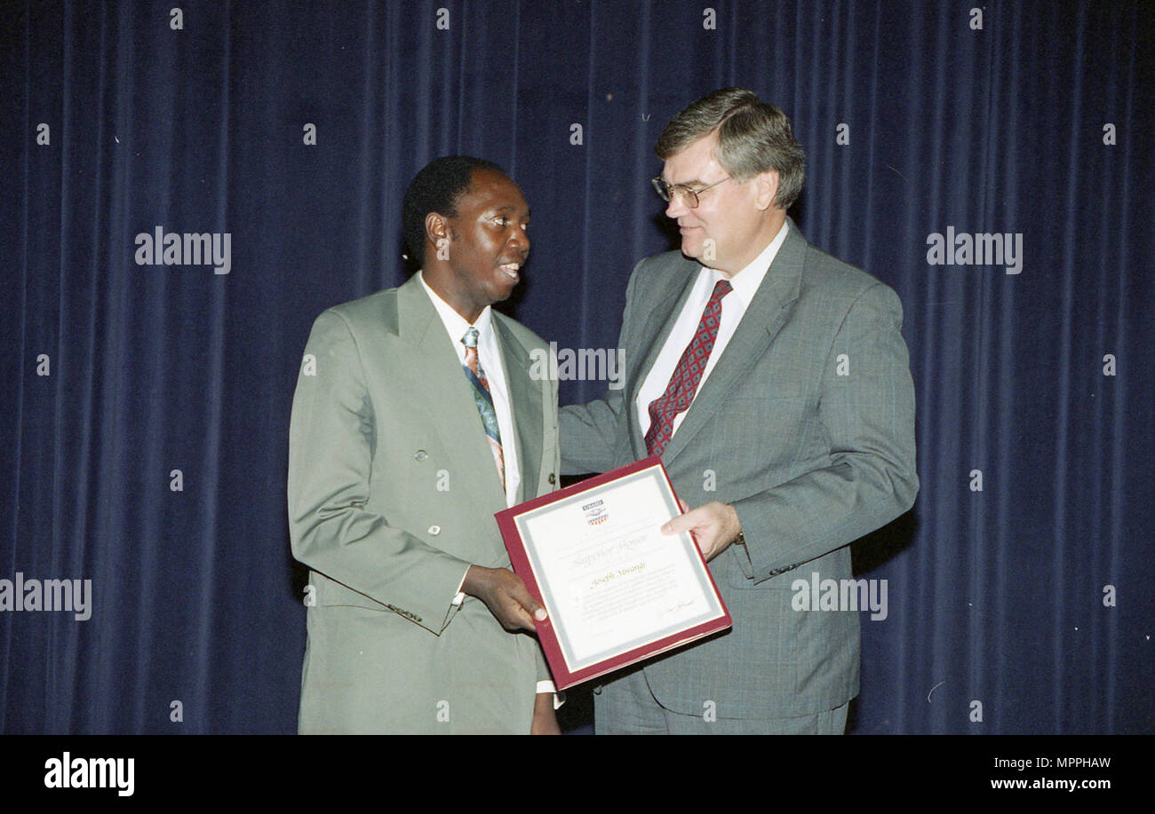 man accepting award Stock Photo - Alamy