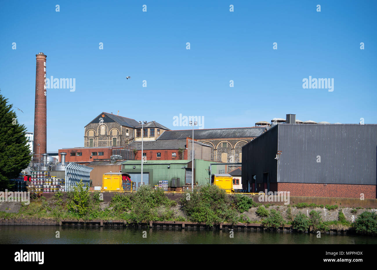 The Brains Brewery in Cardiff, Wales, UK Stock Photo - Alamy