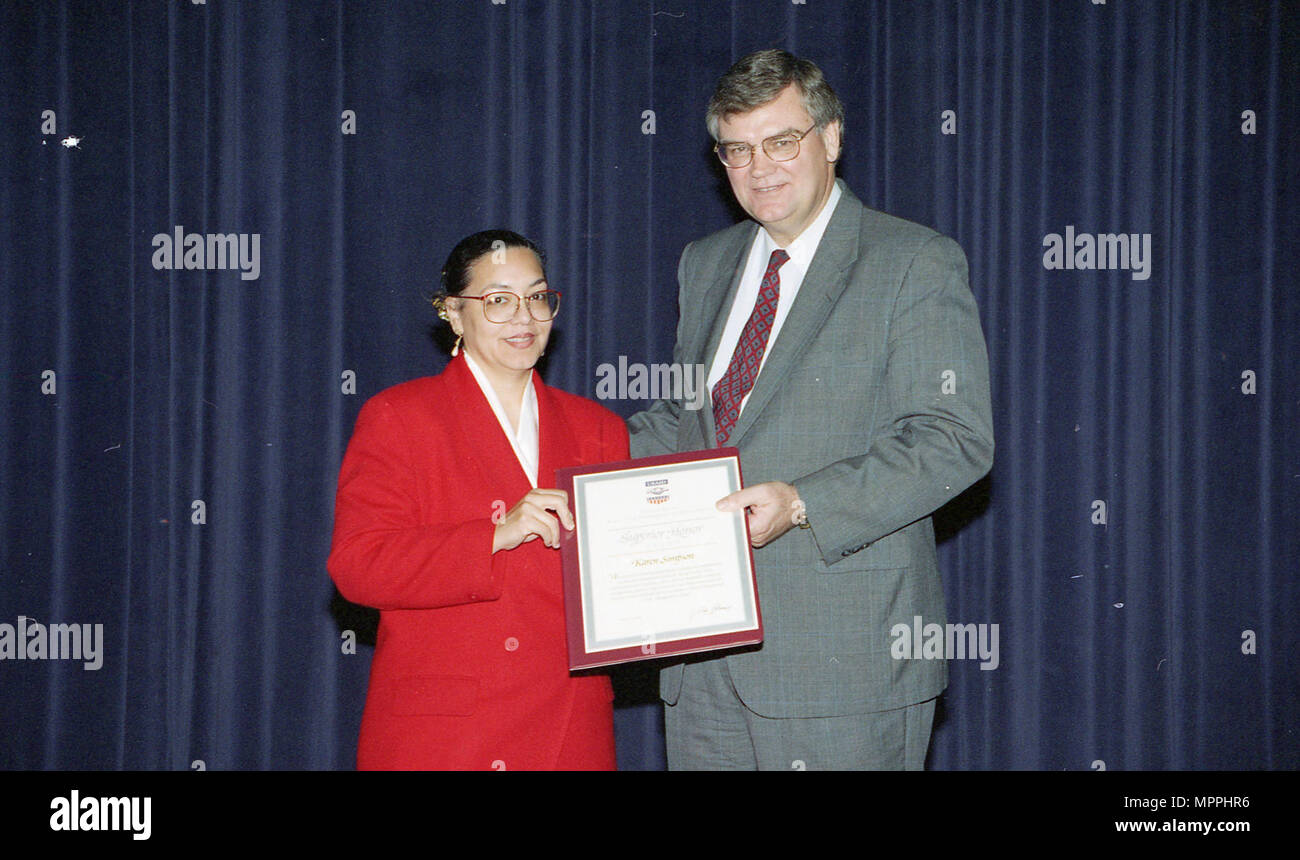 woman accepting award Stock Photo - Alamy