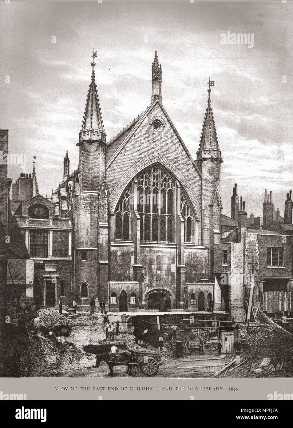 The old library at the the guildhall hi-res stock photography and ...