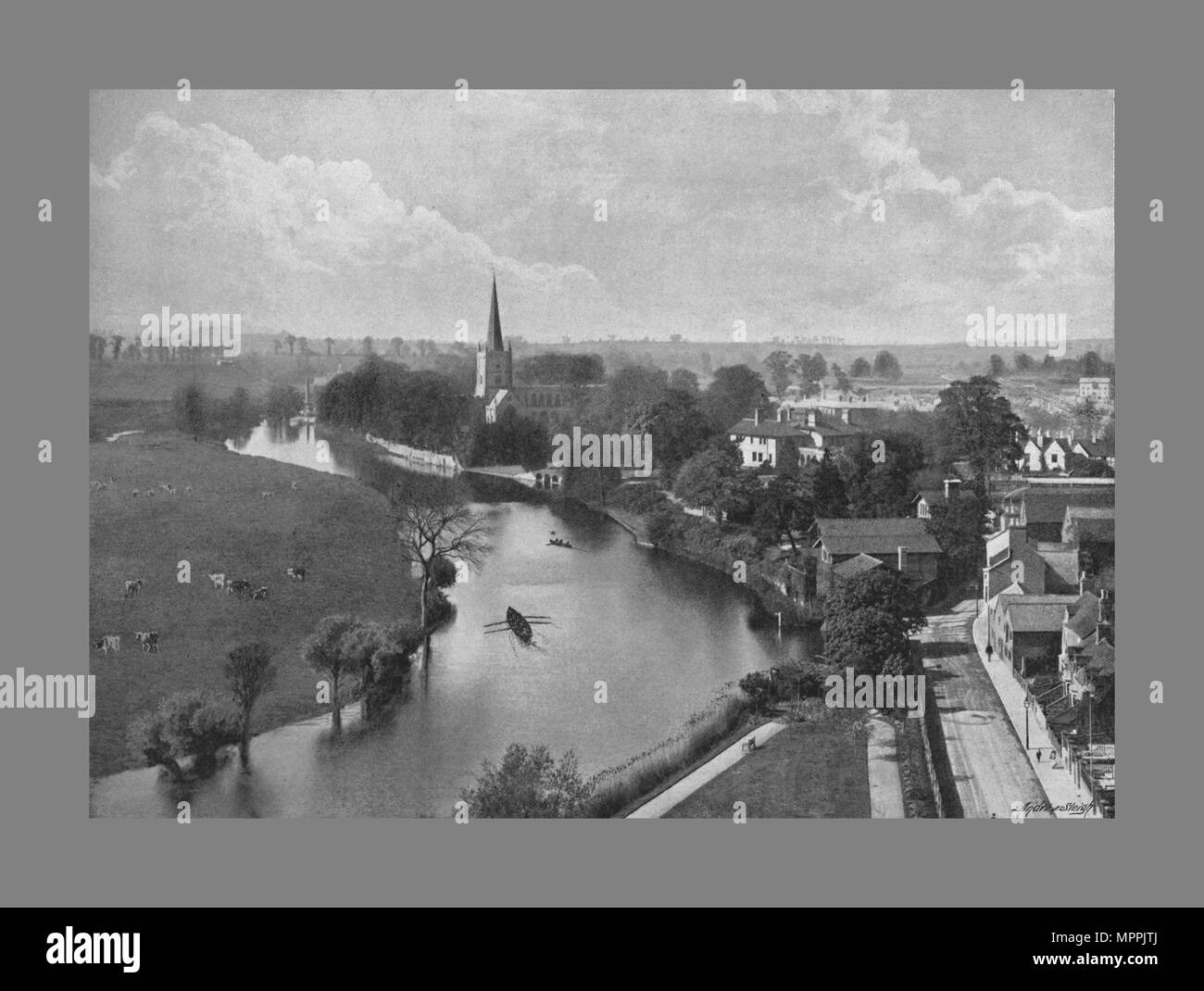 Stratford upon avon britain Black and White Stock Photos & Images - Alamy
