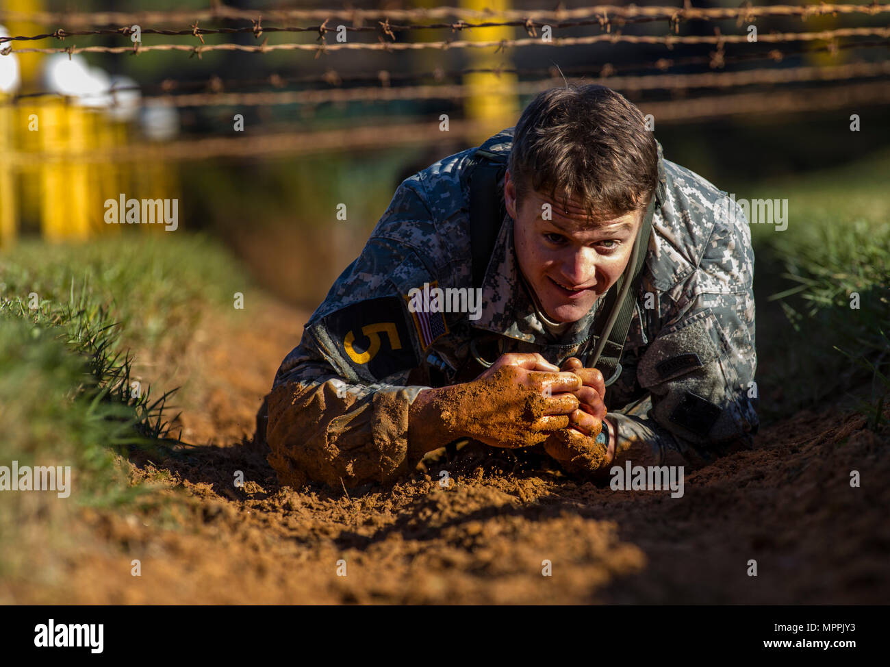U.S. Army Ranger 1st Lt. Brendan Lorton, from the 4th Infantry Division ...
