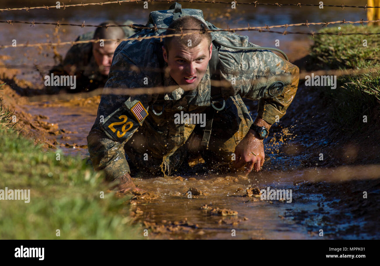 U.S. Army Ranger 1st Lt. Mason Gibbons, from U.S. Army Alaska, low ...